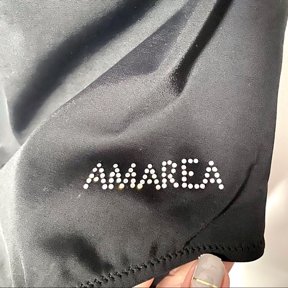 amarea | Swim | Amarea Black Push Up One Piece Swimsuit With ...